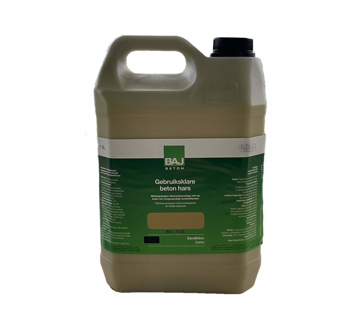 Betonhars Standaard RAL1020 | BAJ Beton