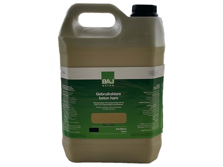 Beton hars standaard RAL 7032 | BAJ Beton